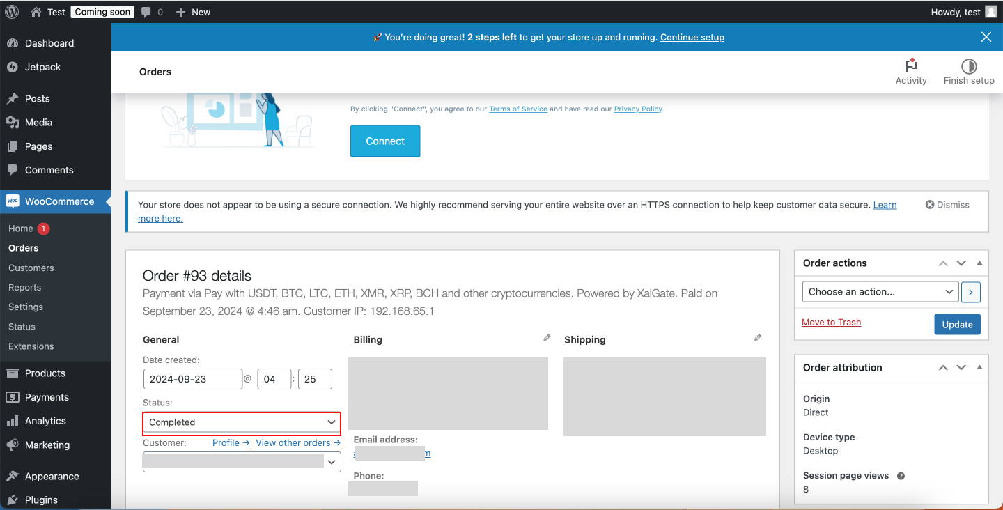 Best #1 Crypto Payment Gateway WordPress - WooCommerce Payment