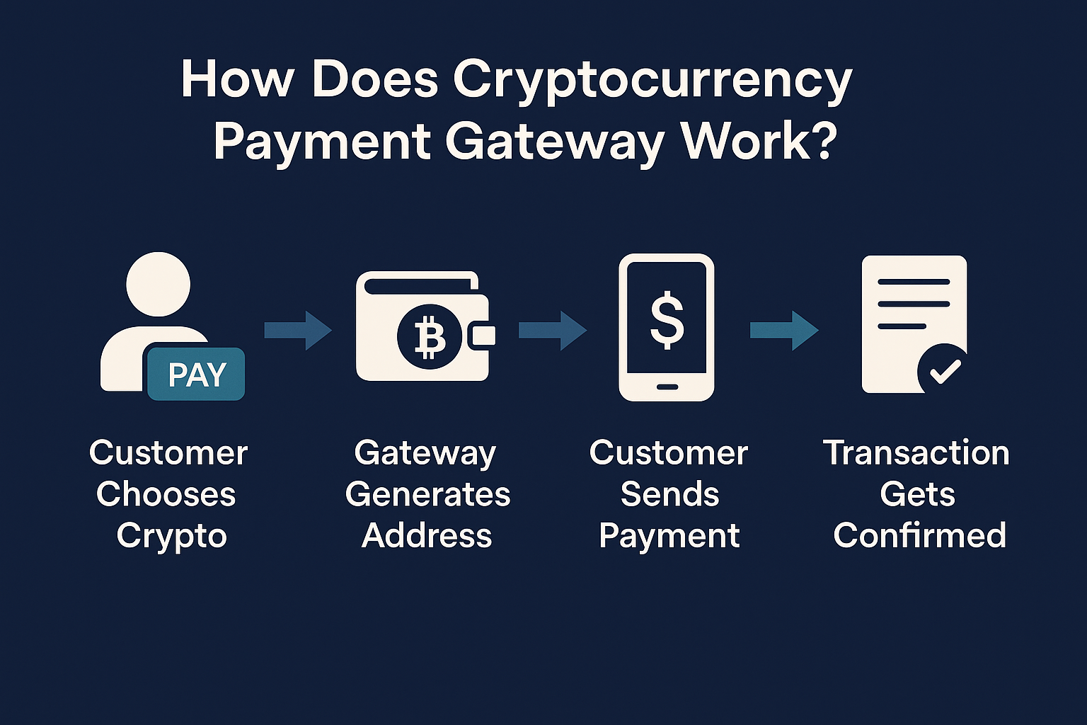 How does cryptocurrency payment gateway work?: Best 1 guide